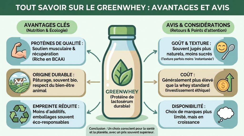 Tout savoir sur le greenwhey : avantages et avis – Kanteen